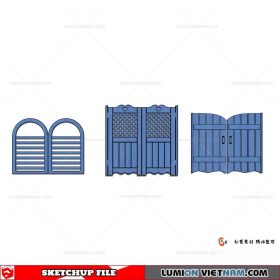 CNC Decor Panel - Sketchup Models By Dathouzz