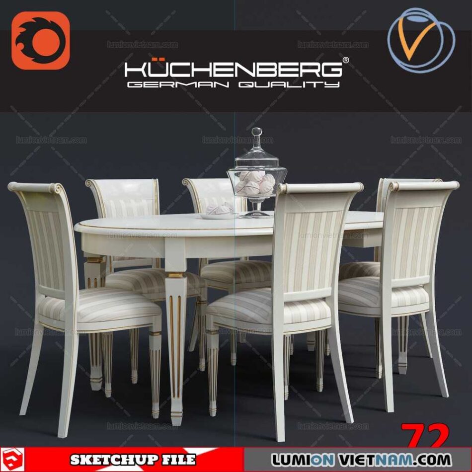 DINING TABLE [SKETCHUP MODEL]