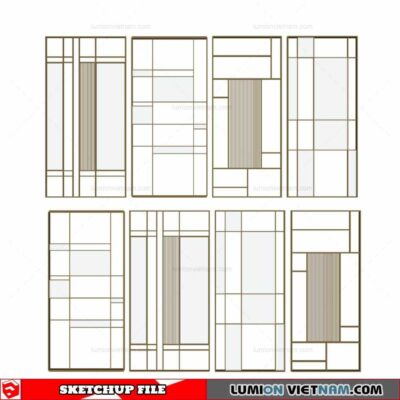 CNC Decor Panel - Sketchup Models By Dathouzz
