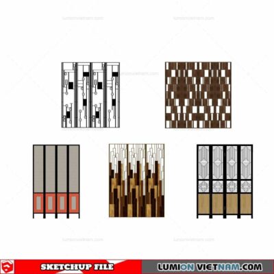 CNC Decor Panel - Sketchup Models By Dathouzz