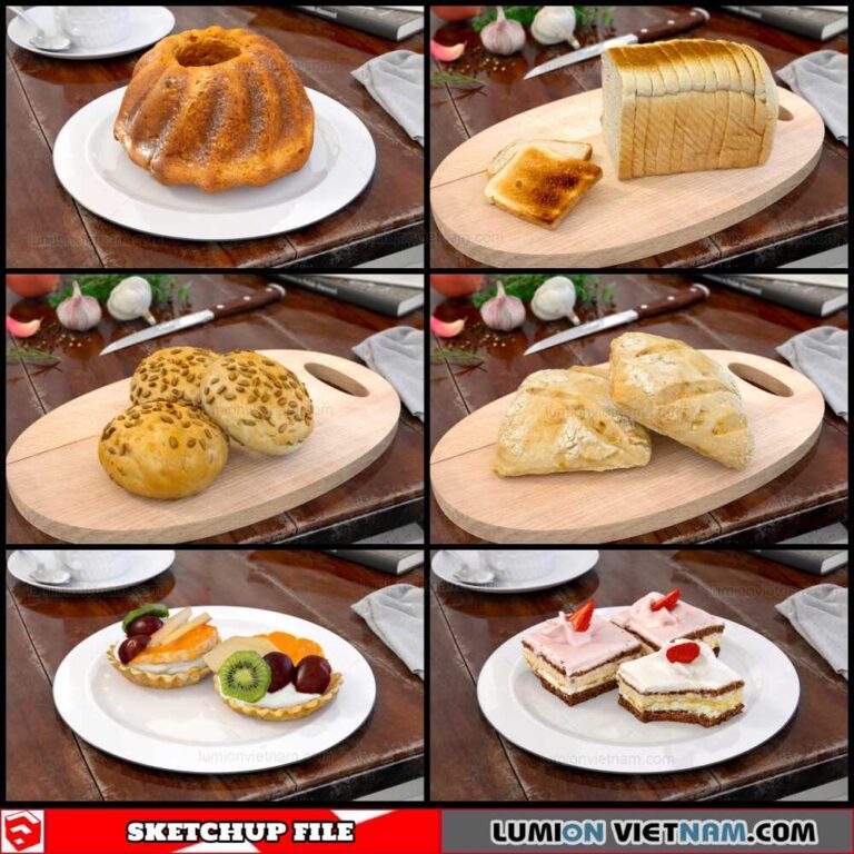 Food - Sketchup Models