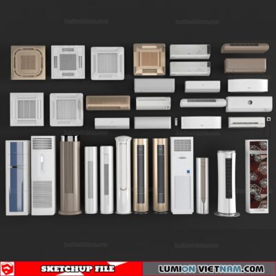 Air Conditioning - Sketchup Models