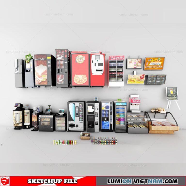 Refrigerator - Sketchup Models