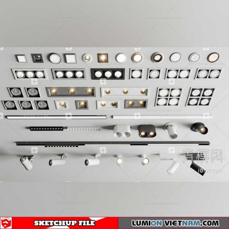 Spotlight - Sketchup Models By Dinh Thanh