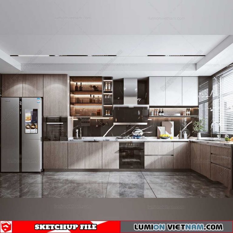 Kitchen Cabinet - Sketchup Models By SU84