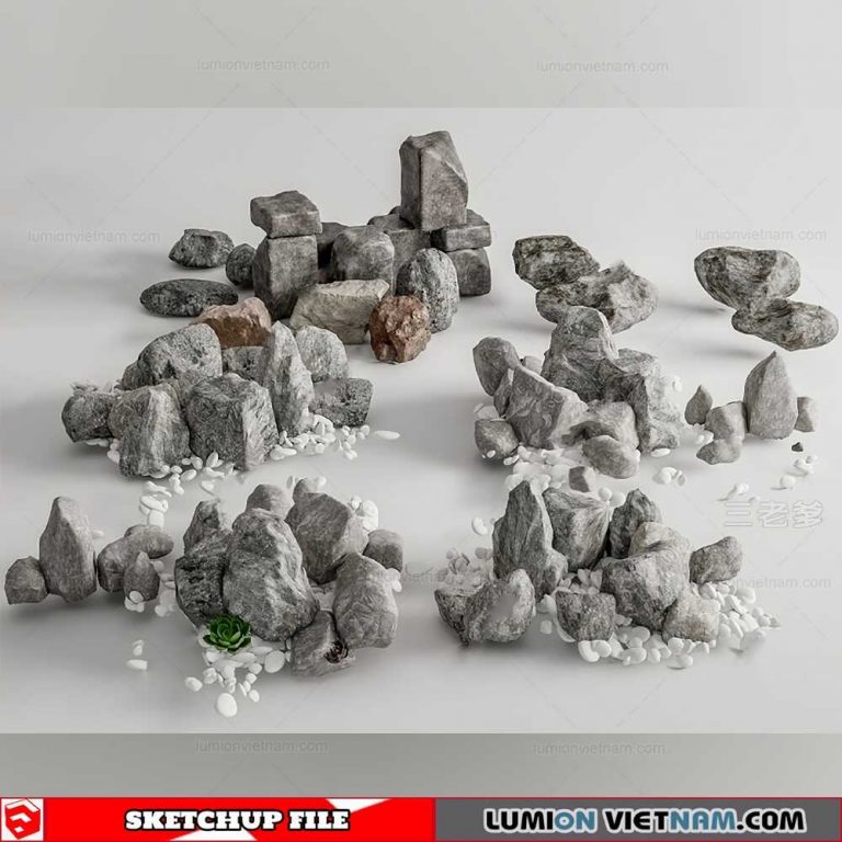 Landscape Stone - Sketchup Models By Su84