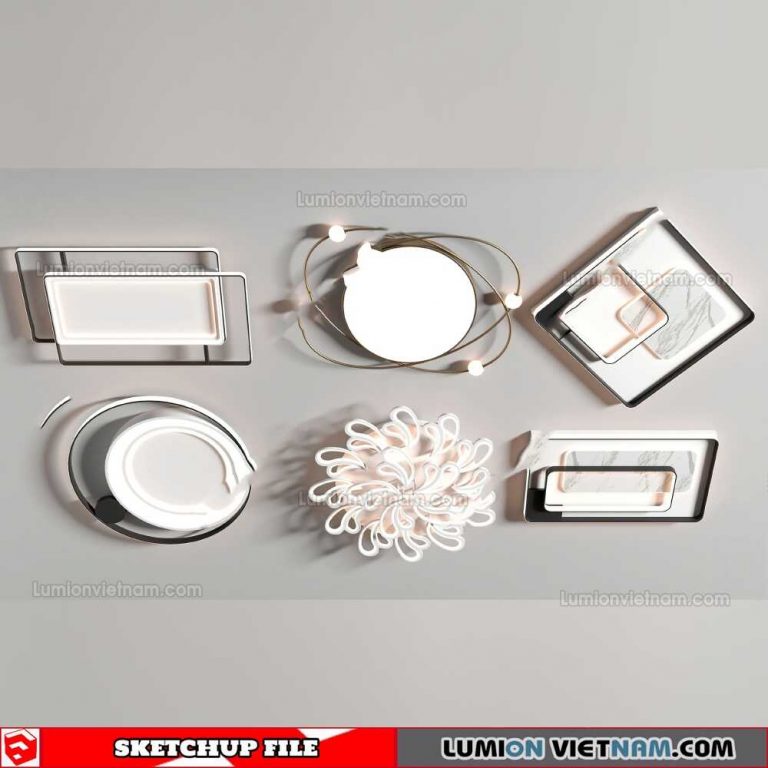 Ceiling Light - Sketchup Models