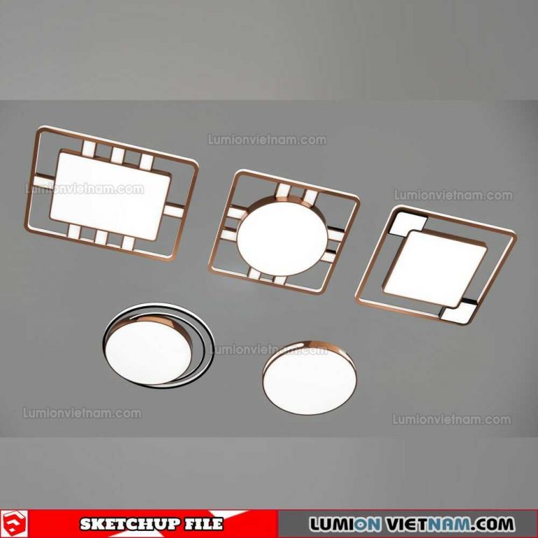 Ceiling Light - Sketchup Models