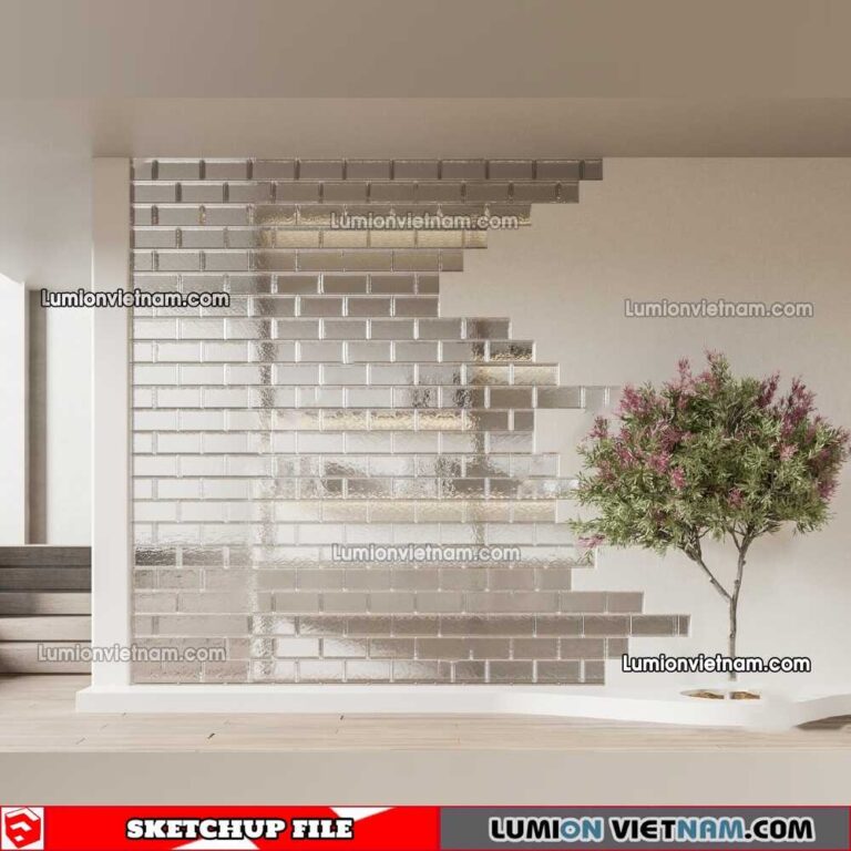 230308. Glass Brick Sketchup Models