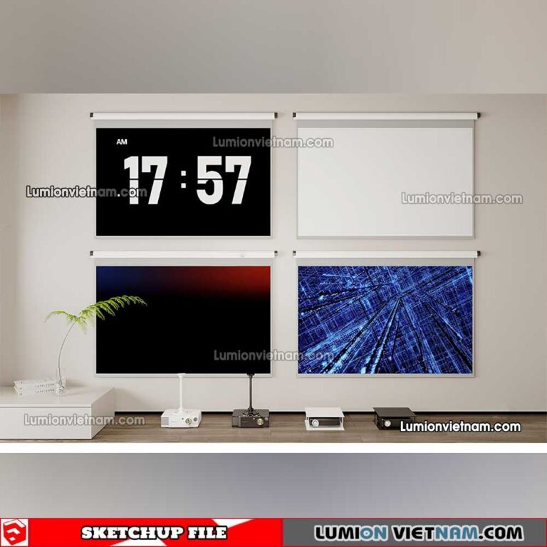 230504. Projector Sketchup Models