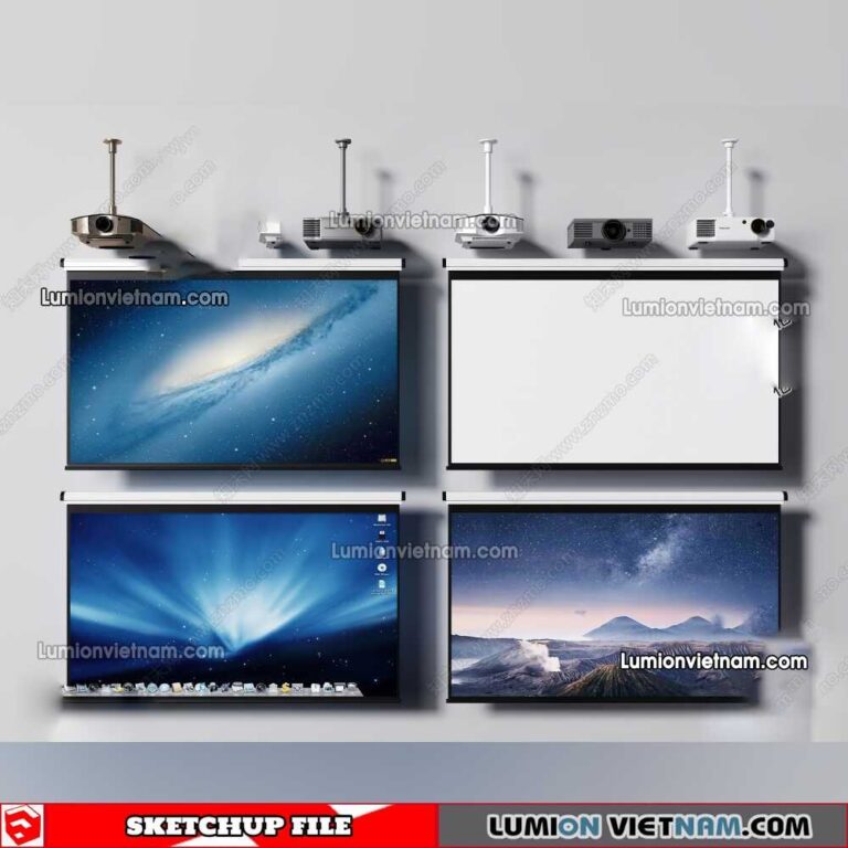 230504. Projector Sketchup Models