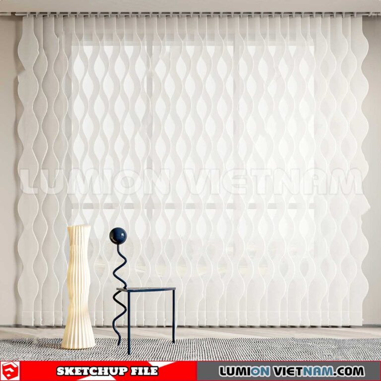230729. Curtains Sketchup 3D Models