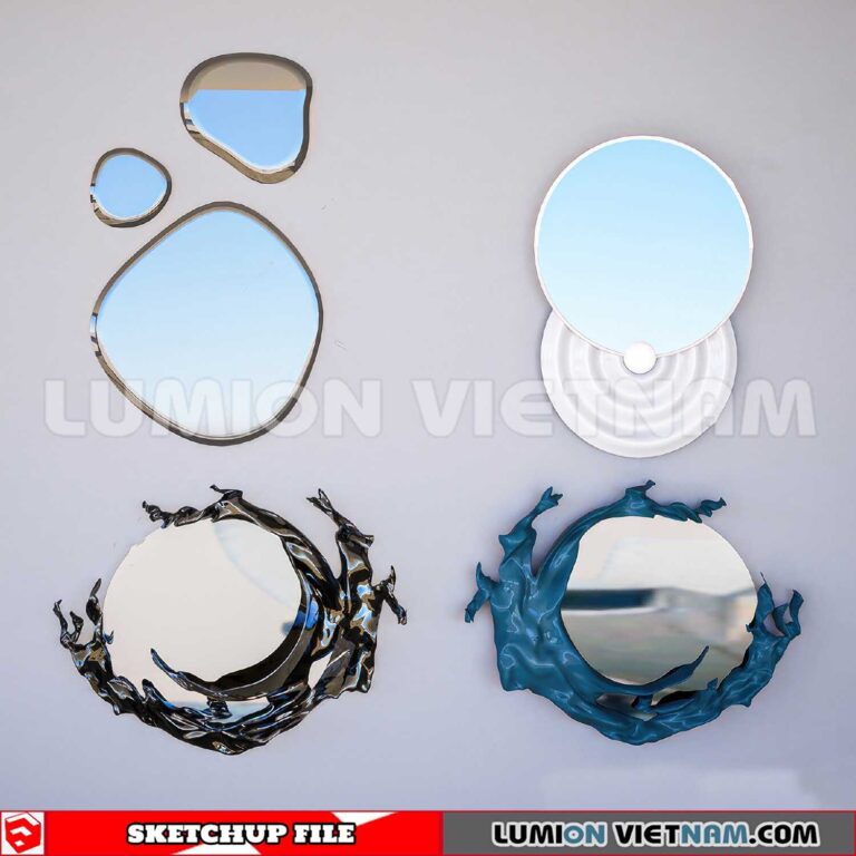 240304. Mirror Sketchup 3D Models
