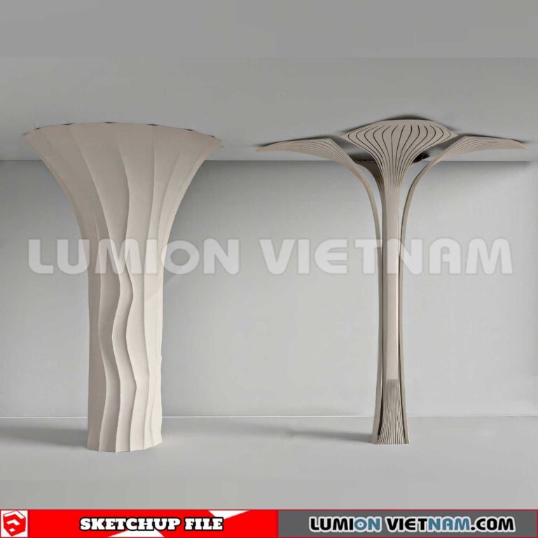 240912. Decorative Columns Sketchup 3D Models