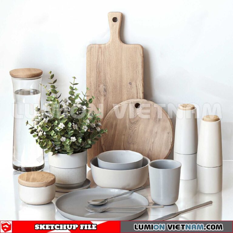 241213. Kitchen Utensils Sketchup 3D Models